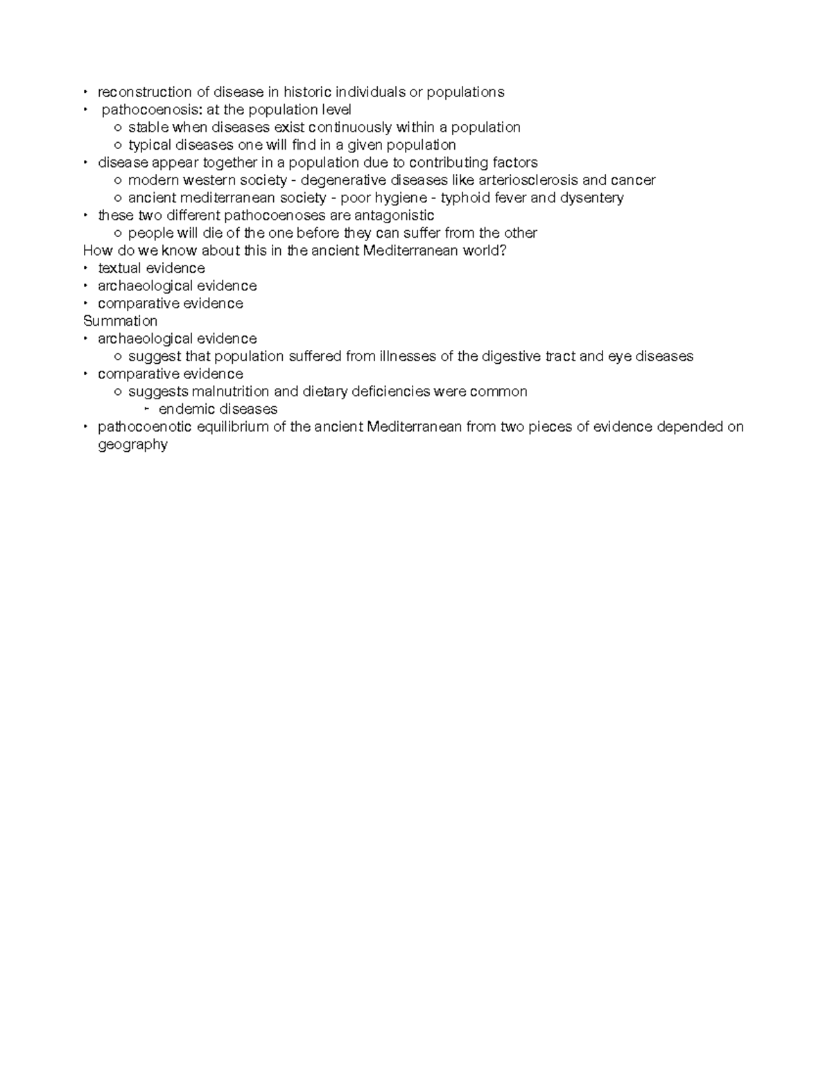Module 2 Lecture 1 Paleopathology(Quiz 2) - reconstruction of disease ...