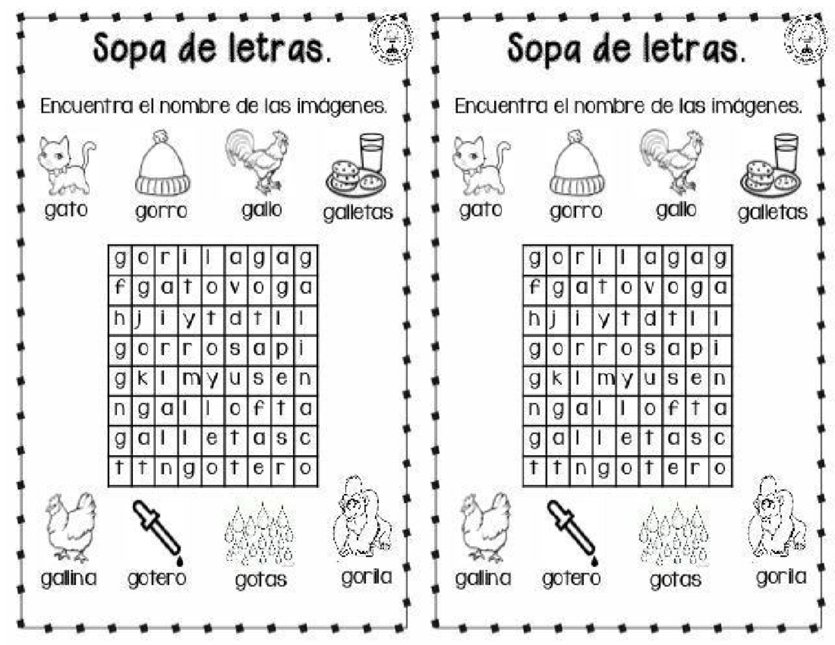 35. Ejercicios de Lenguajes - Sopa de letras. Sopa de letras. Encuentra ...