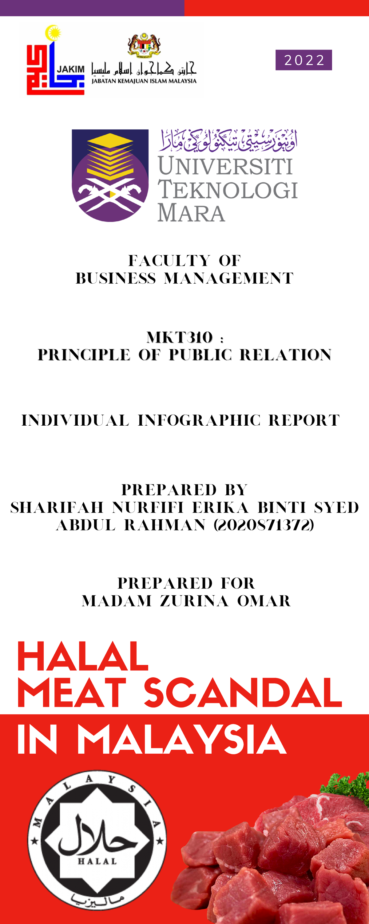 Jakim Infographic Report - Sharifah Nurfifi Erika Binti SYED Abdul ...