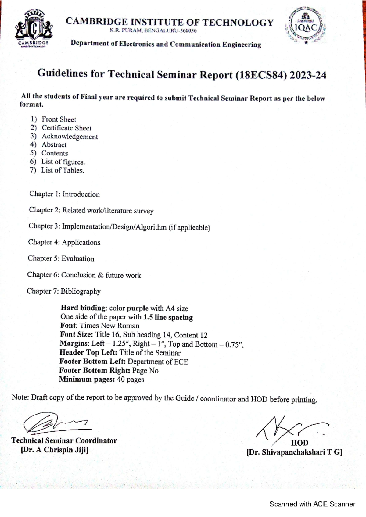 Technical Seminar Report Guidelines - Computer Science HL - Scanned ...