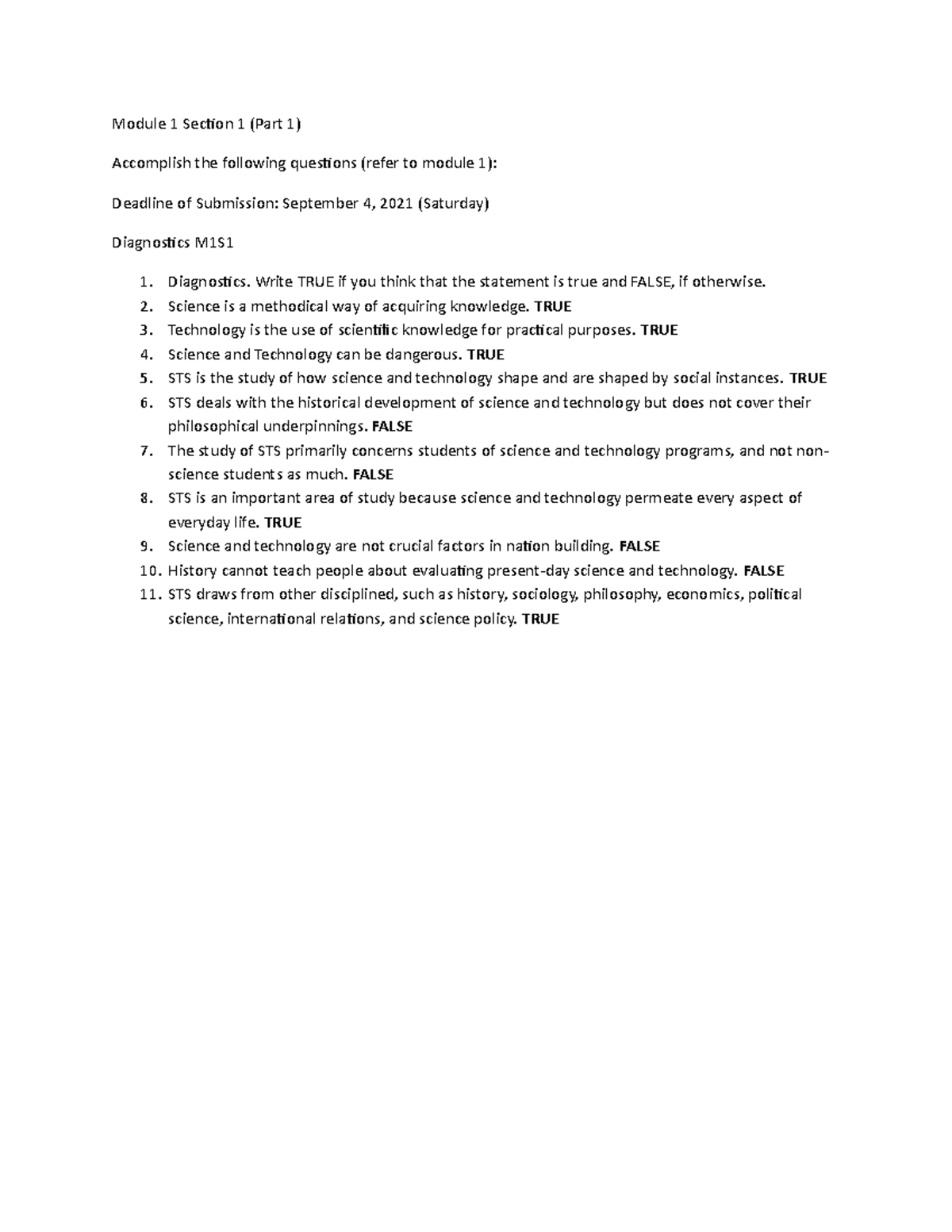 Ratilla (Assignment Module 1 Section 1 (Part 1) - Module 1 Section 1 (Part 1) Accomplish the ...