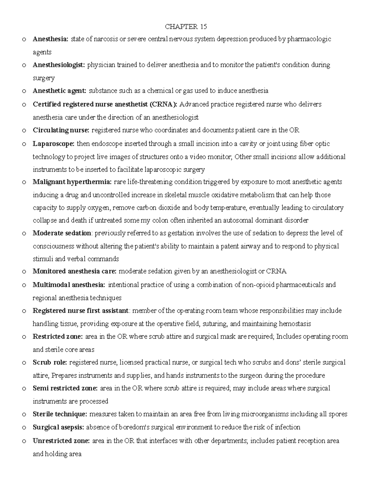 Ch 15 - Brunner 15th Edition Med-Surg textbook - CHAPTER 15 o ...