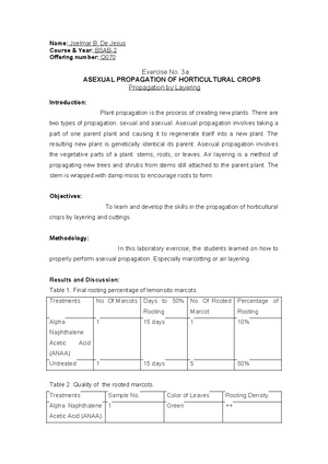 Ipm form - ipm - Annex C INTEGRATED PEST MANAGEMENT Coconut Infestation ...
