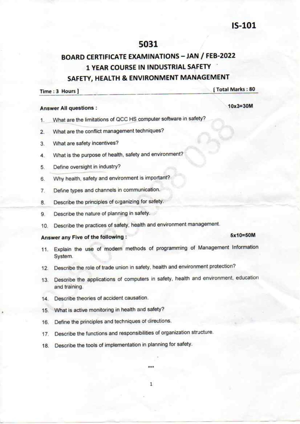 2020-21 IS Question Papers - Labour And Industrial Laws - Studocu