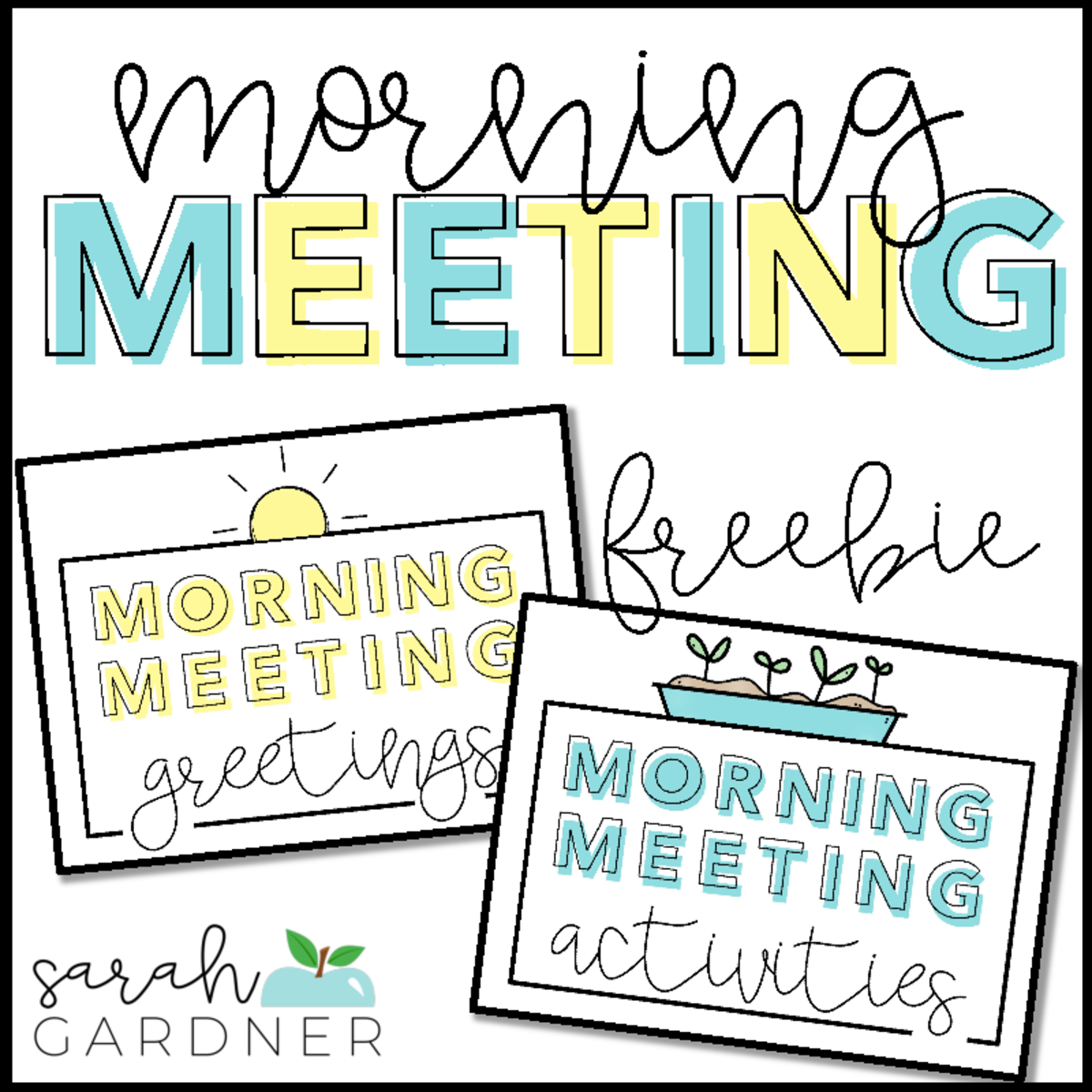Morning Meeting Greetings Activities-1 - MEETINmeetinGg morning freebie ...