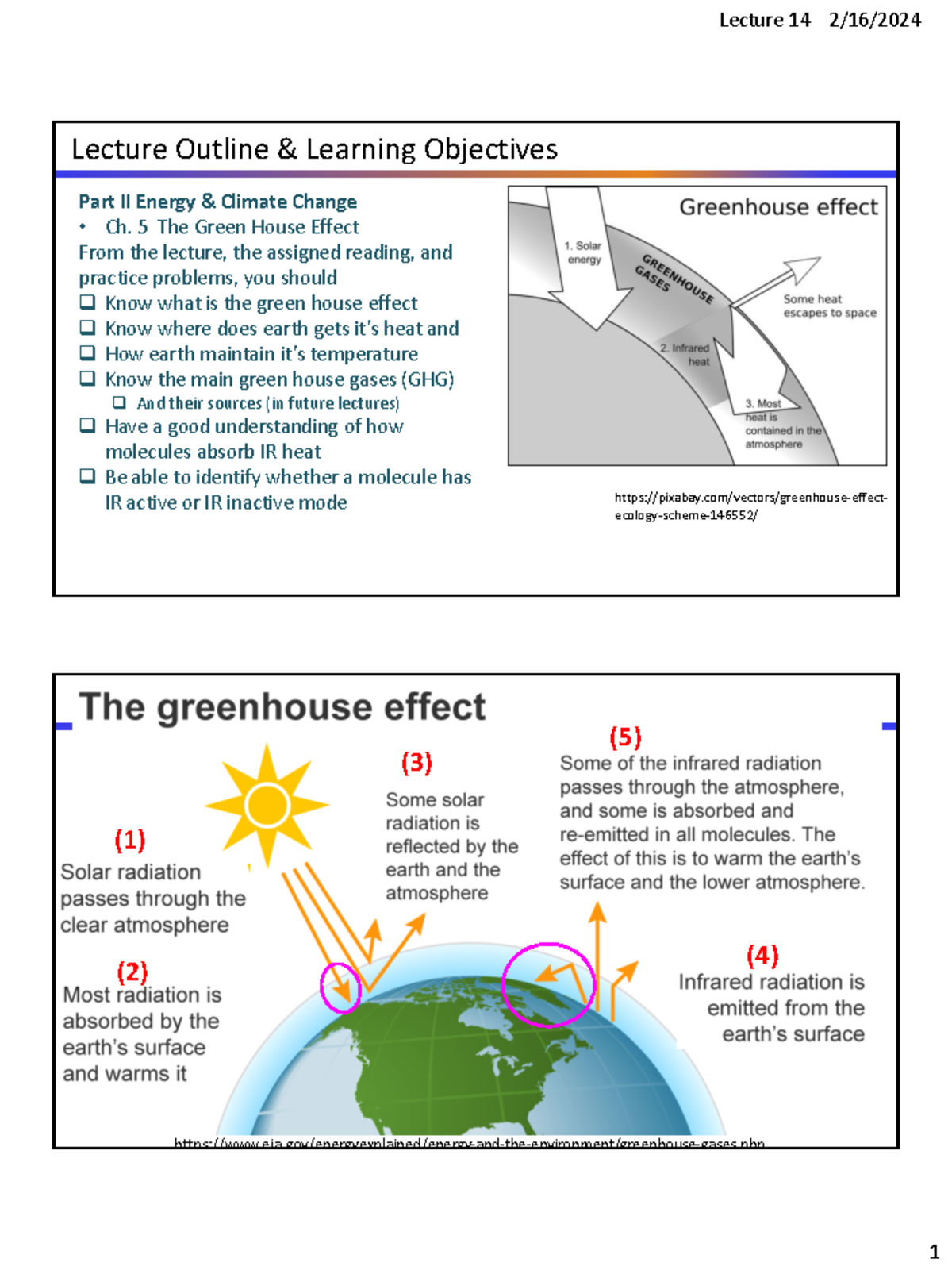 Lectures 14-22 chem 360 - >ĞĐƚƵƌĞ ϭκ 2/ϭς/ Lecture Outline & Learning Objectives Part II - Studocu