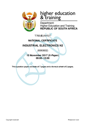00 Grade 8- Technology-Revision notes - GRADE 8: TECHNOLOGY: REVISION ...