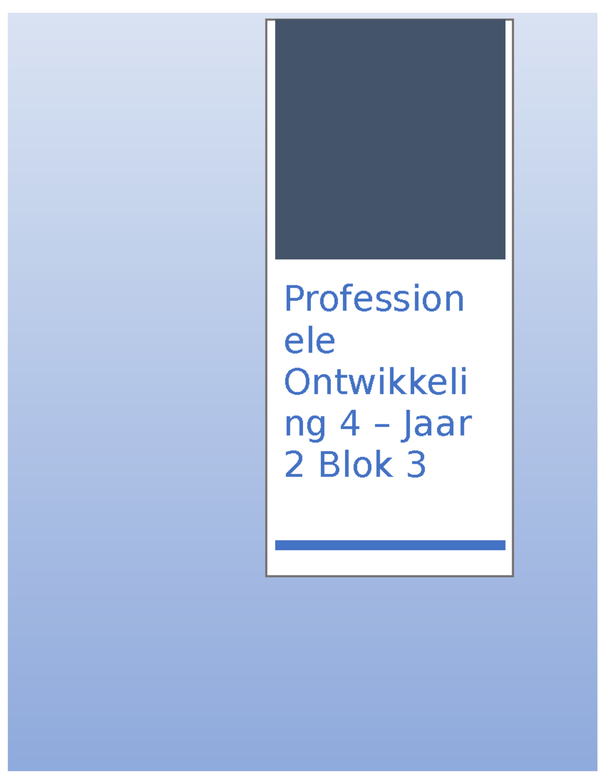 Hhs Portfolio 7- blok 3 jaar 2 hhs - Profession ele Ontwikkeli ng 4 – Jaar 2 Blok 3 ...