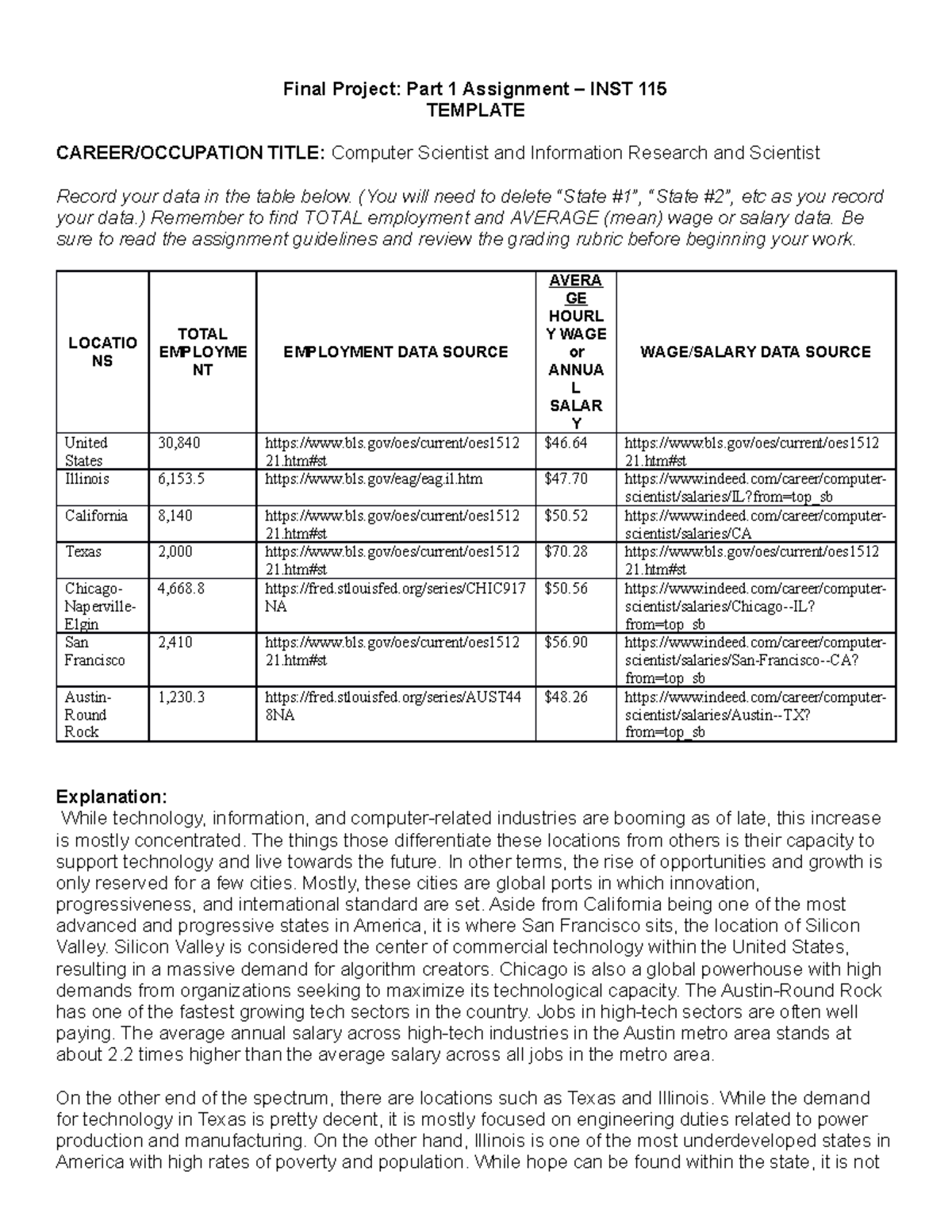 Attachment 2 (38) - business - Final Project: Part 1 Assignment – INST ...