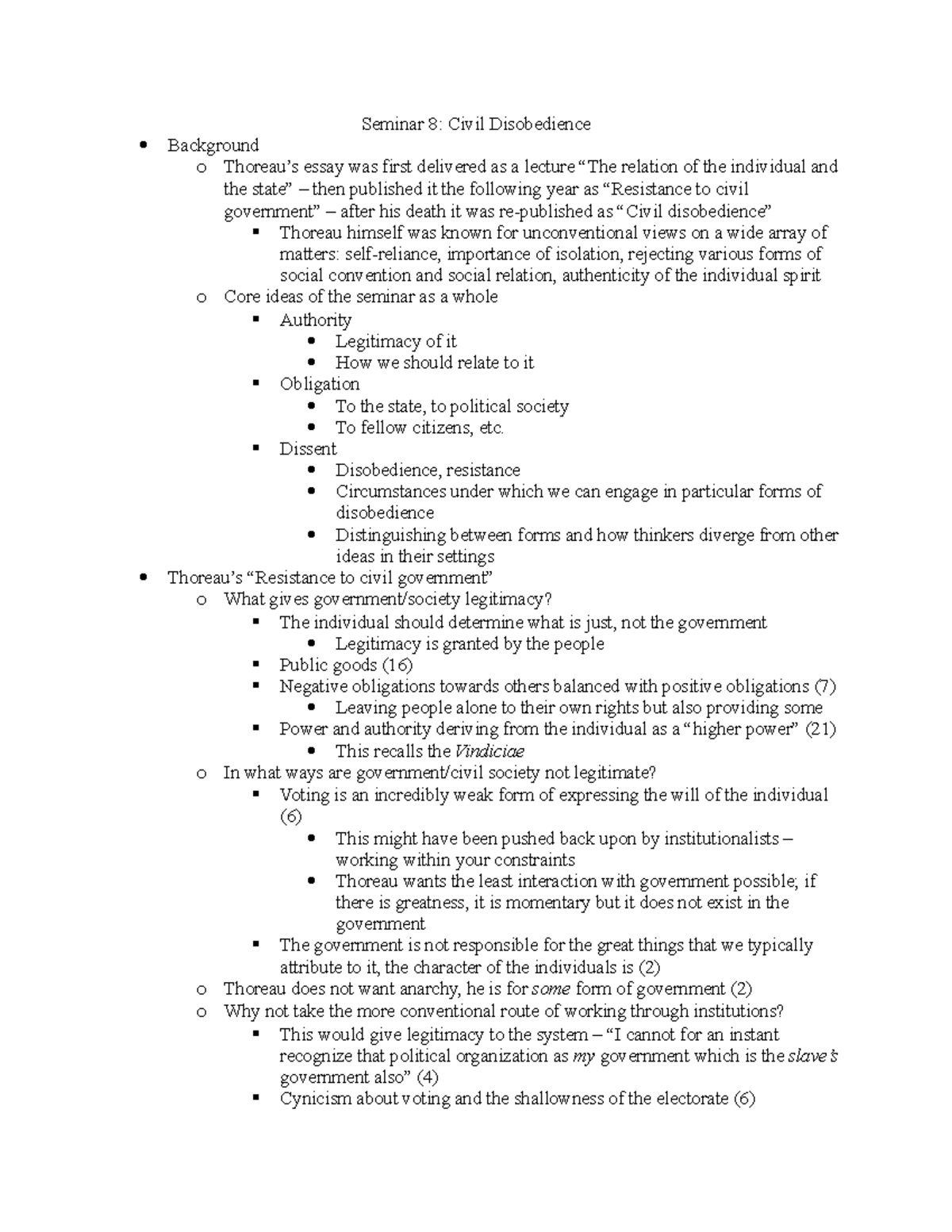 Civil disobedience - Dissent Disobedience, resistance Circumstances ...
