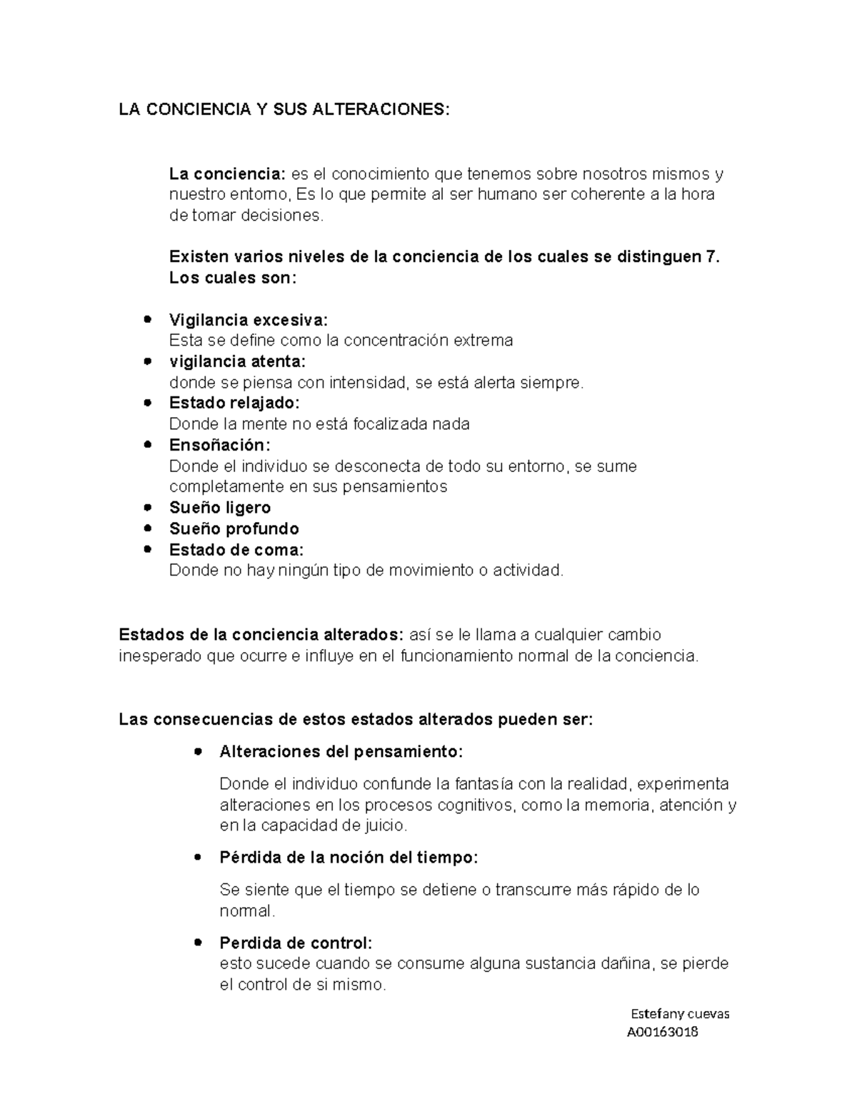 Cuevas Peña-Estefany Unidad 2. Actividad 1. Resumen estados de ...