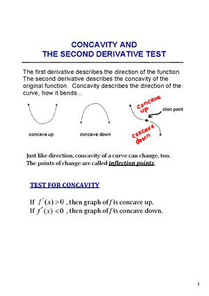 24 - Lecture - 4-4 - Calculus I Material - /) ' I U 7D A. ~ ~ ')._"IC ...