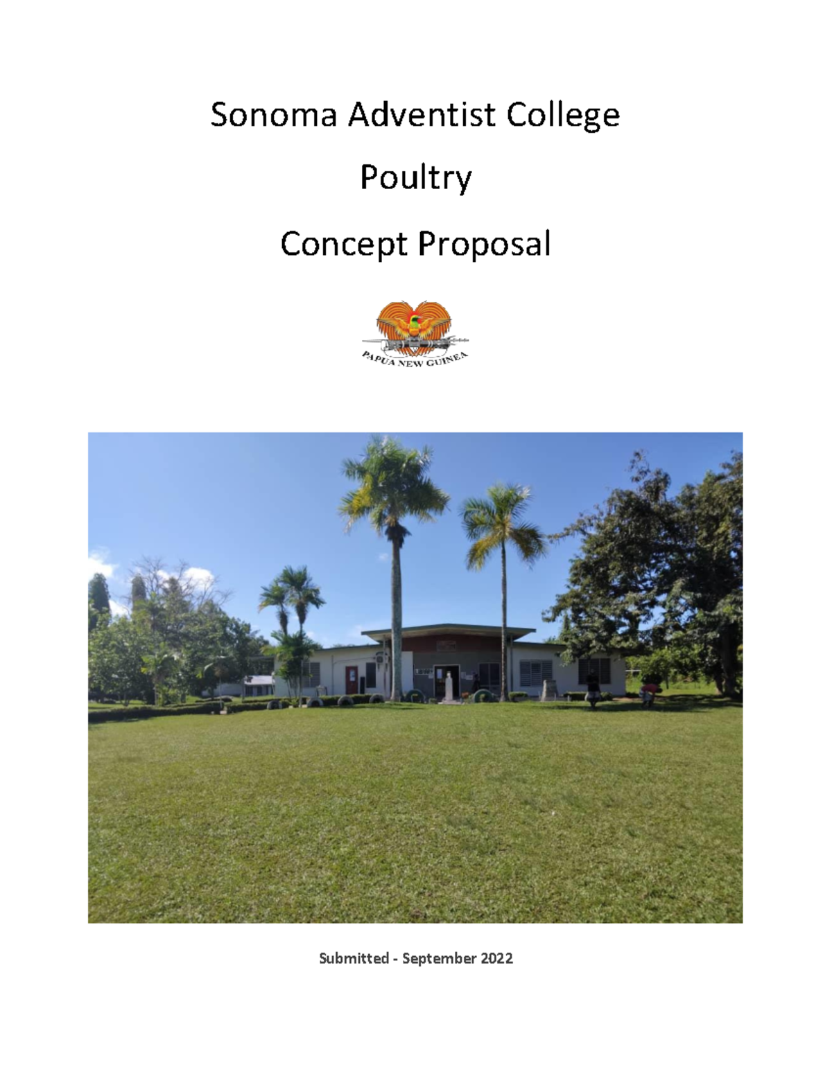 Poultry-Proposal - Project Proposal on Poultry Farming - Sonoma ...