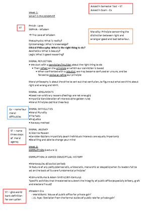 Module Lesson 2 Message - FIL251 WEEK 2: VIRTUE ETHICS READING MATERIAL ...