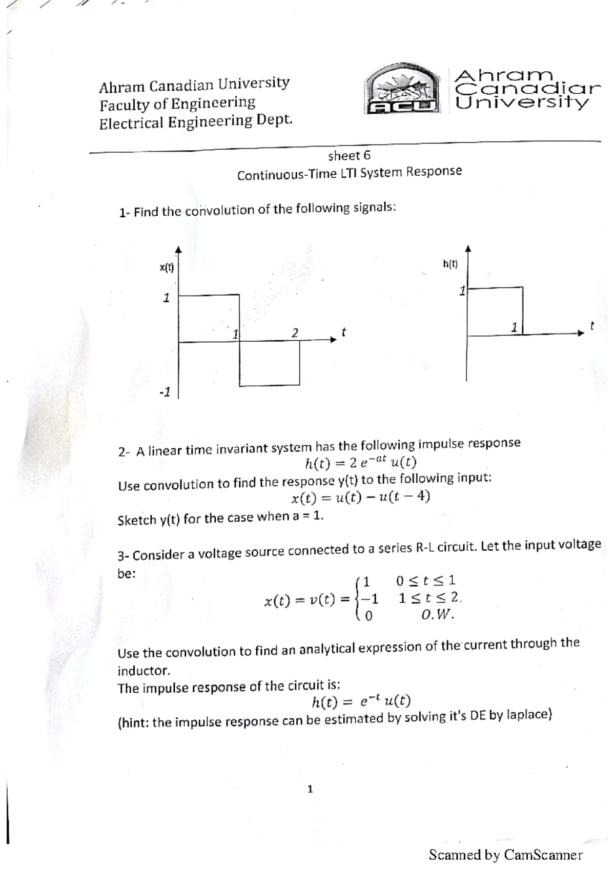 Tut-6 - tut 6 signals - Information Systems Analysis and Design - Studocu