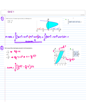 Test 3 - calc 2 - MAC2312 - Studocu