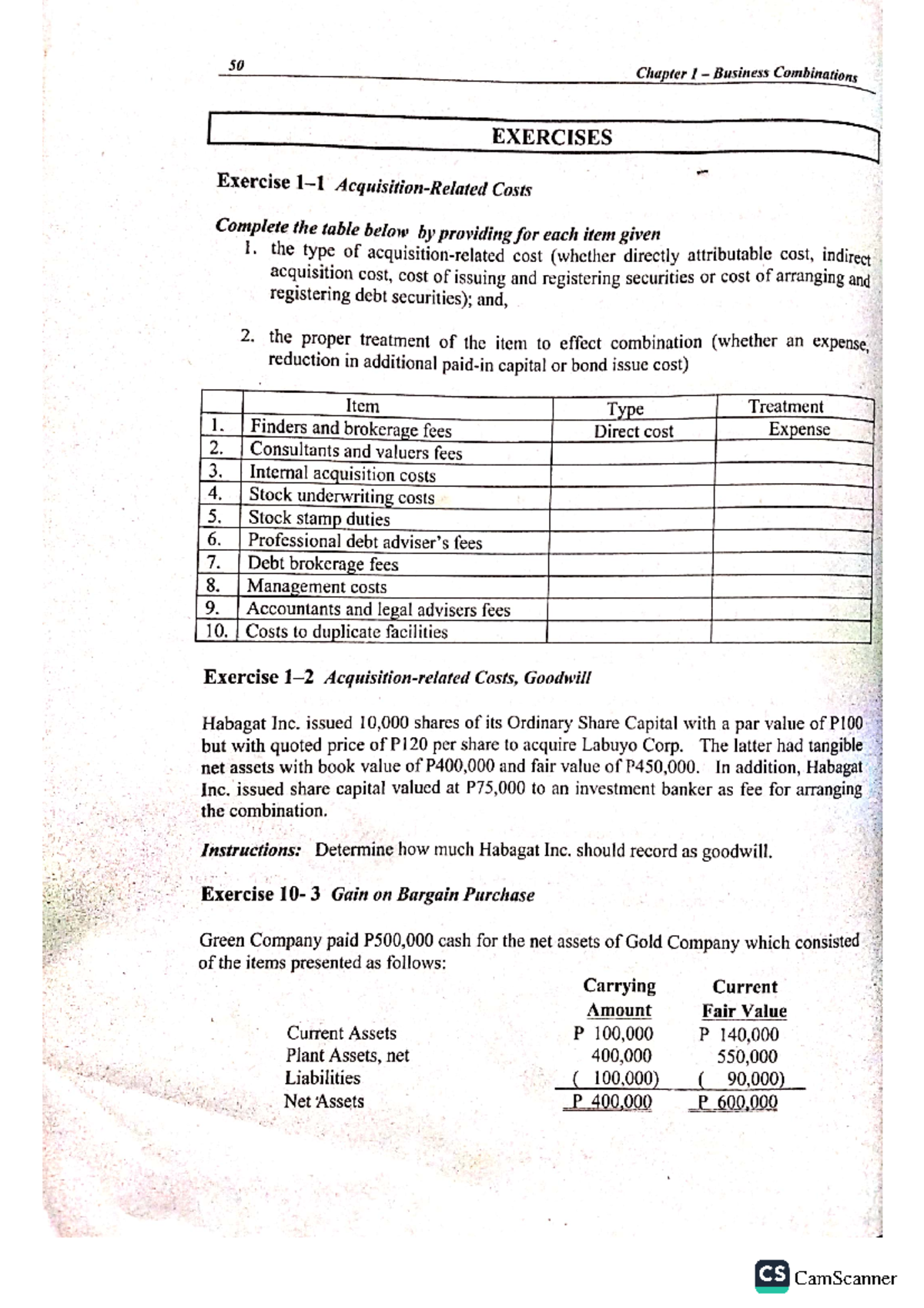 Lupisan ABC Chapter 1 Problems 2014 ed - Accountancy - Studocu