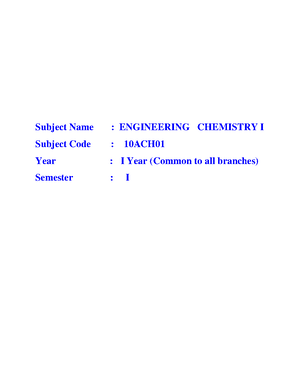 Engineering Chemistry Notes, e Book for 1st Year Engg (Part 2 ...
