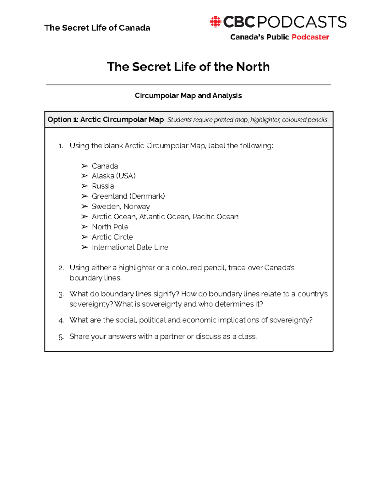 1. Circumpolar Map Analysis - The Secret Life of the North Circumpolar ...