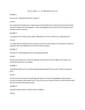 UNIT 1 - Notes - UNIT 1 CHAPTER 1 SPOKEN ENGLISH AND BROKEN ENGLISH G ...