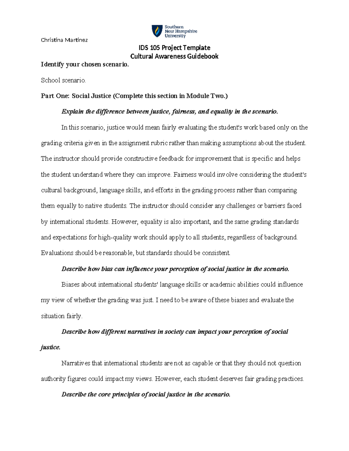 C. Martinez IDS 105 Project Template - IDS 105 Project Template ...