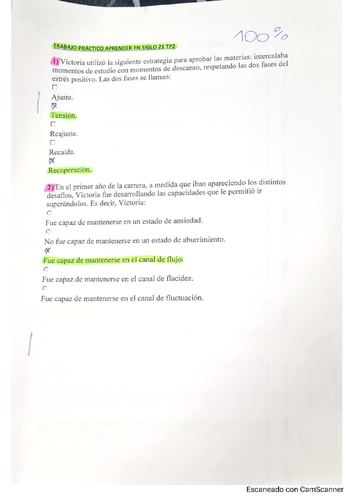 Trabajo Practico 2 Aprender En Siglo21 Aprender En El Siglo 21 Studocu