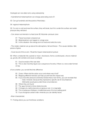 Sedimentary Rock - notes - Sedimentary Rock Essentially where all ...