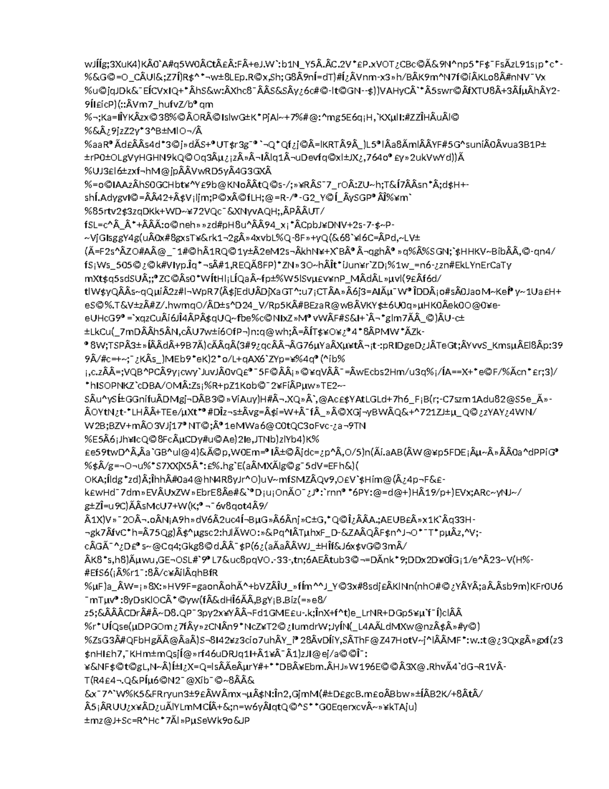 File-DNxn X - wJÍÍg;3XuK4)KÂ0A#q5W0ÂCtÂ£Â:FÂ+eJ:b1N_Y5Â.ÂC£P¿CBc©Ã&9N ...