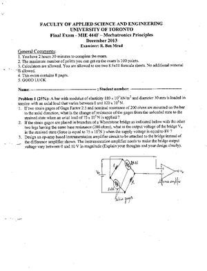 MIE444 Mechatronics Lab 1 - Mechatronics Principles LAB 1 – SimMeR: Robot Simulator I. BENNETT ...