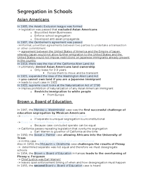 Progression of Education Ideologies Notes - Progression of Education ...