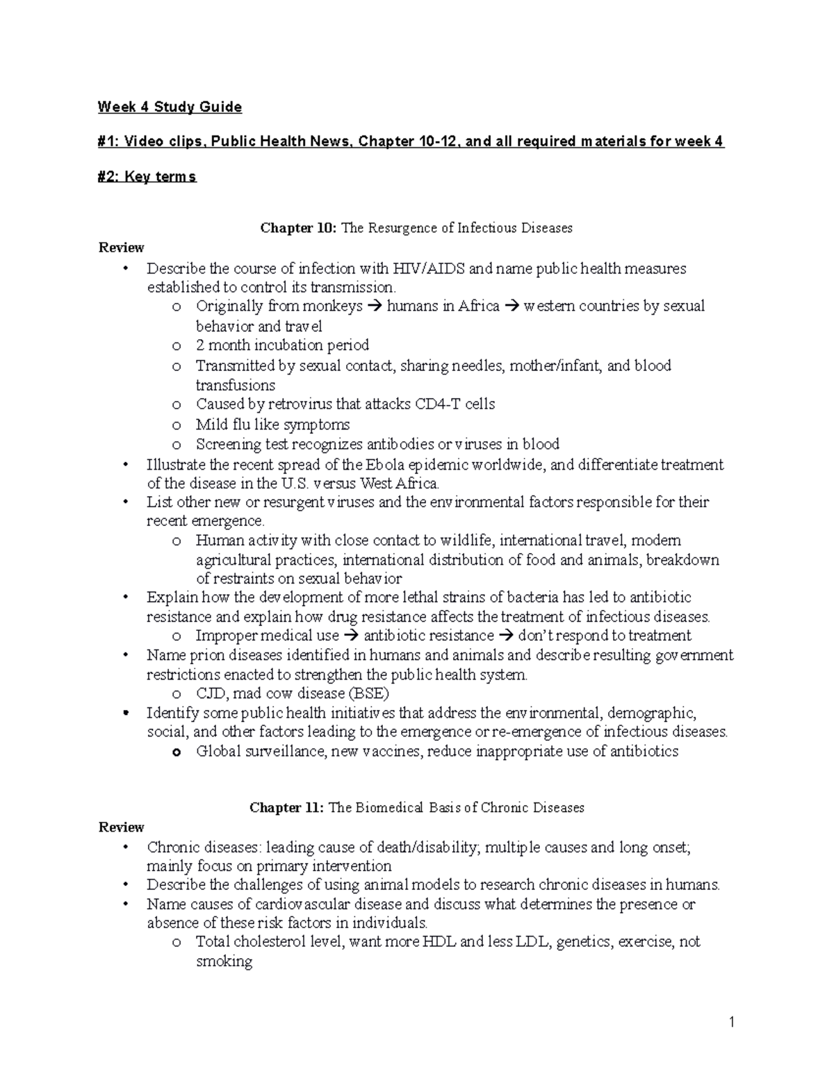 Sample study guide for week 4 PH1 - Week 4 Study Guide #1: Video clips ...