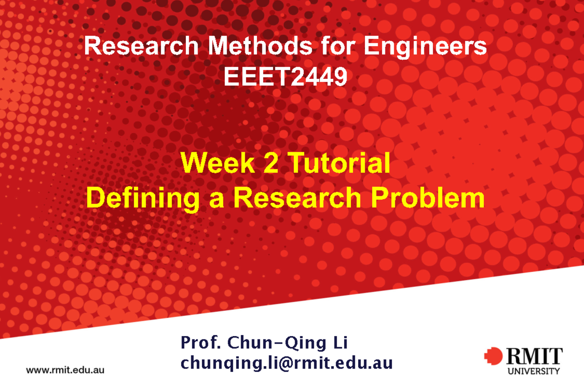 Eeet2449 Week 2 Tutorial For Discipline Stream 1 Canvas 1 Rmit University©2013rmit University
