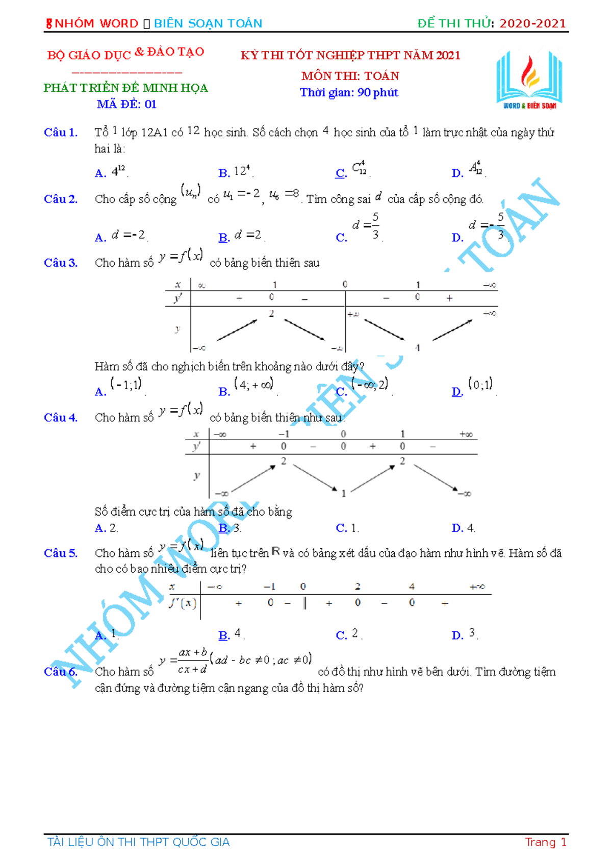 NW358-ĐỀ-01-PHÁT-TRIỂN-ĐỀ-MINH-HỌA-THI-TN-THPT-2020-2021-Chỉ có đề ...
