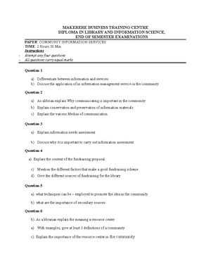 c- programming for year1 - MAKERERE BUSINESS TRAINING CENTRE END OF ...