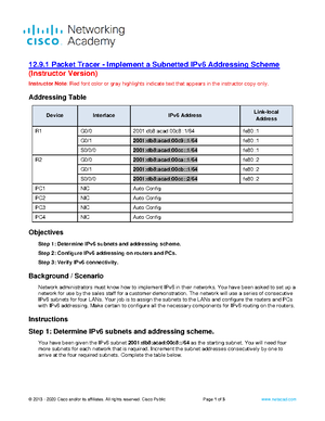 9.1.3 Packet Tracer - Identify mac and ip addresses - Packet Tracer - Identify MAC and IP ...