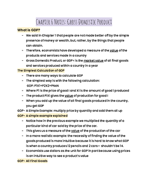 Econ 211 class notes part 2 - Principles of Microeconomics - Market ...