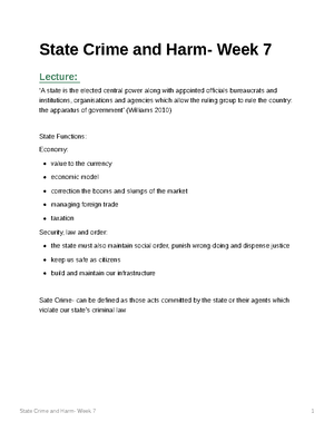 Social Harm - Definitions and Theories - This idea of social harm ...