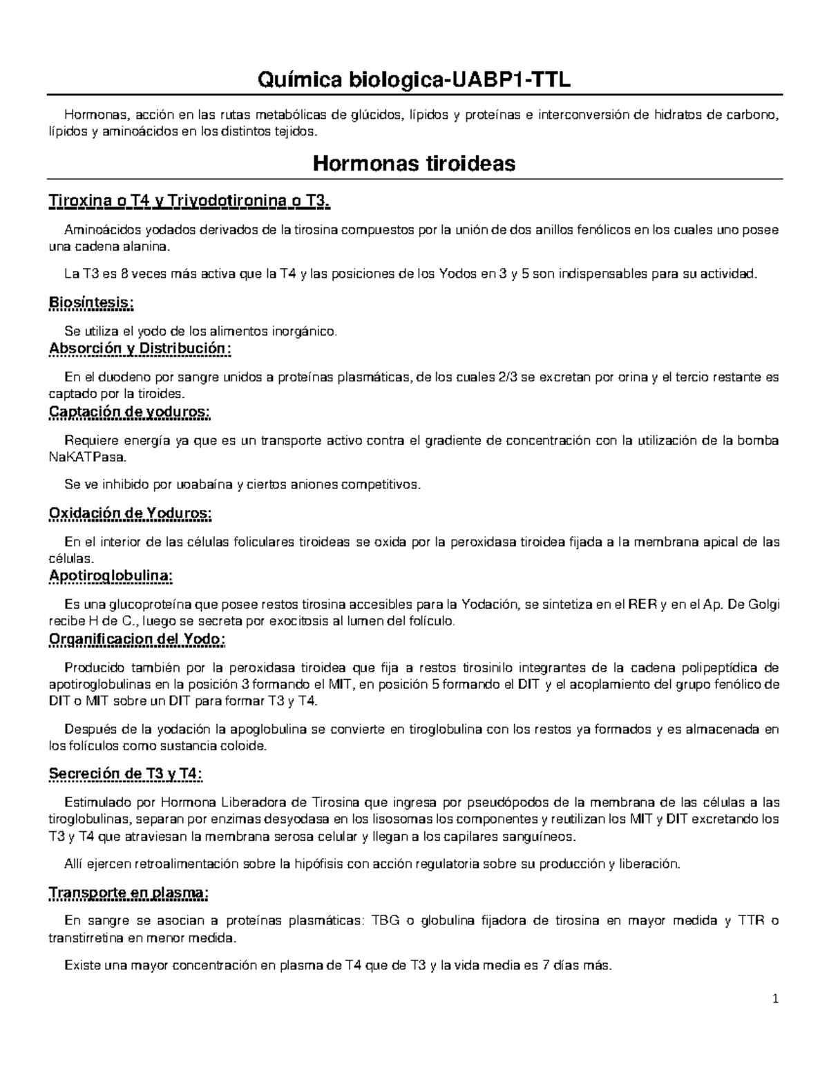 Regulacion Metabolica Hormonal-QUI - Hormonas, en las rutas de y e de ...