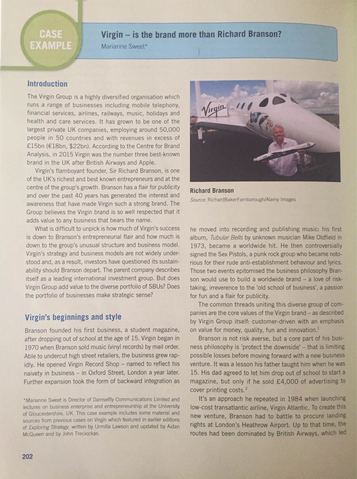 Virgin Group Case Study - CASE Virgin is the brand more than Richard ...