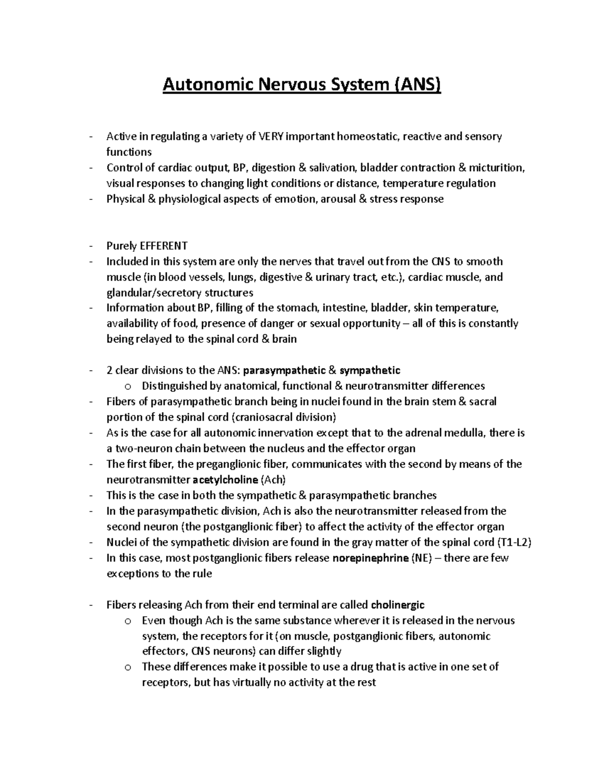 PARA 128 - Nervous - SUPP - ANS - Warning: TT: undefined function: 32 Warning: TT: undefined ...