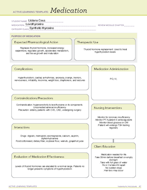 Deep vein thrombosis - Ati template - ACTIVE LEARNING TEMPLATES ...