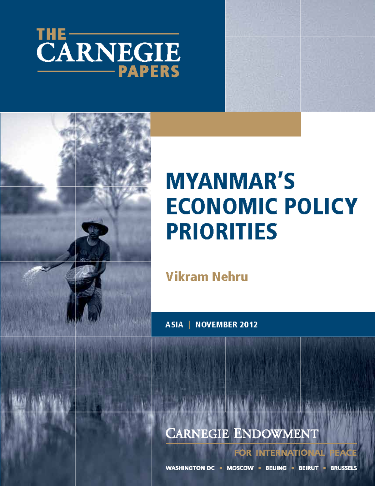 Myanmar economy - economic policy - ASIA | NOVEMBER 2012 MyANMAR’S ...
