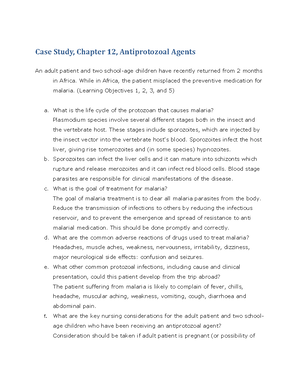 Case Study Chapter 17 - Case Study, Chapter 17, Immune Modulators The ...