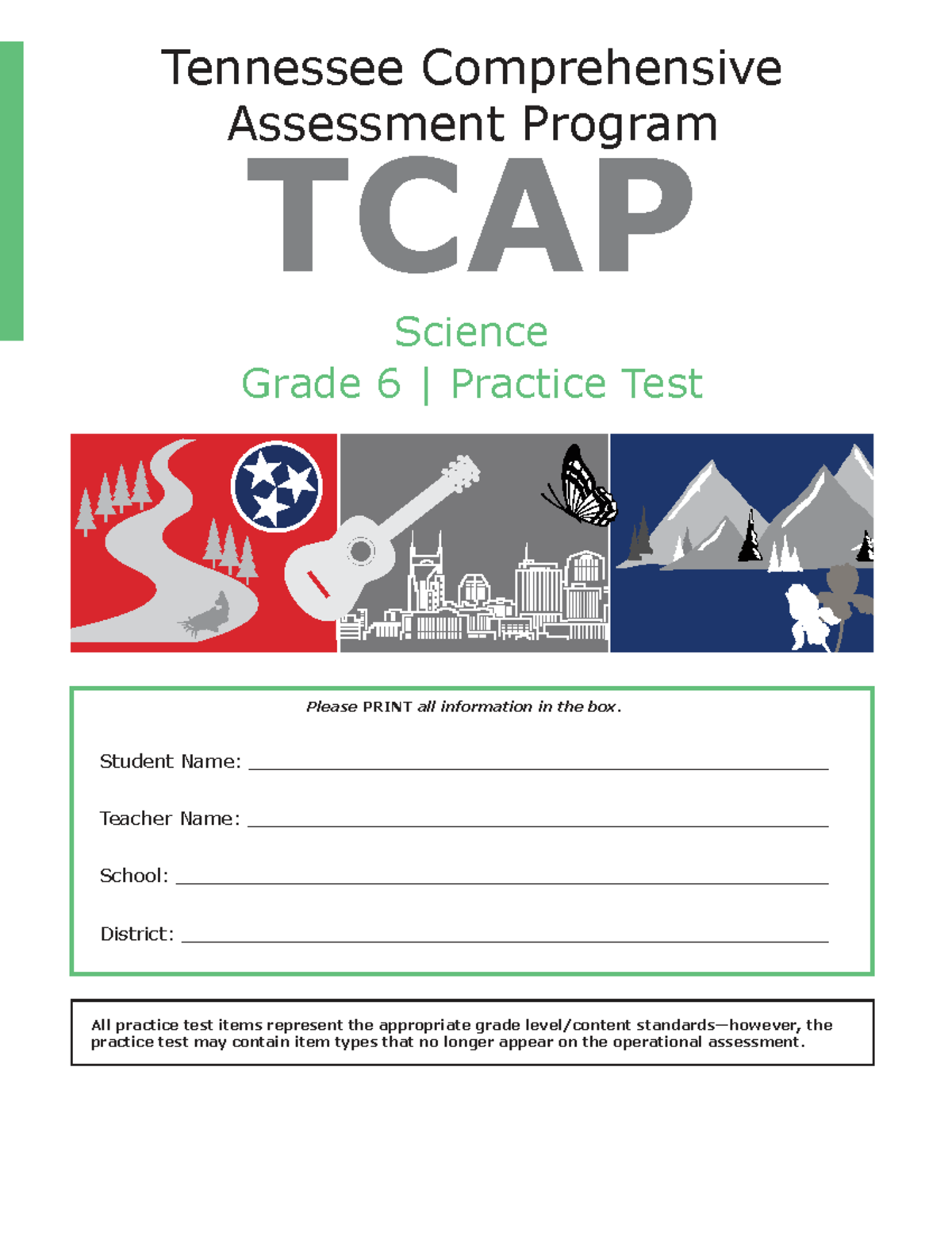 Grade 6 Science Practice Test - Science Grade 6 | Practice Test ...