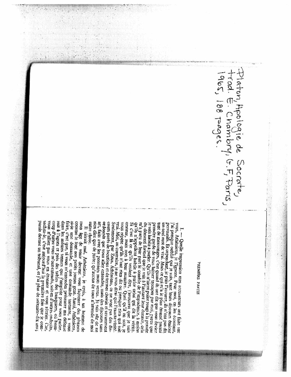 Apologie de Socrate-2 - Examen - DSR6720 - Studocu