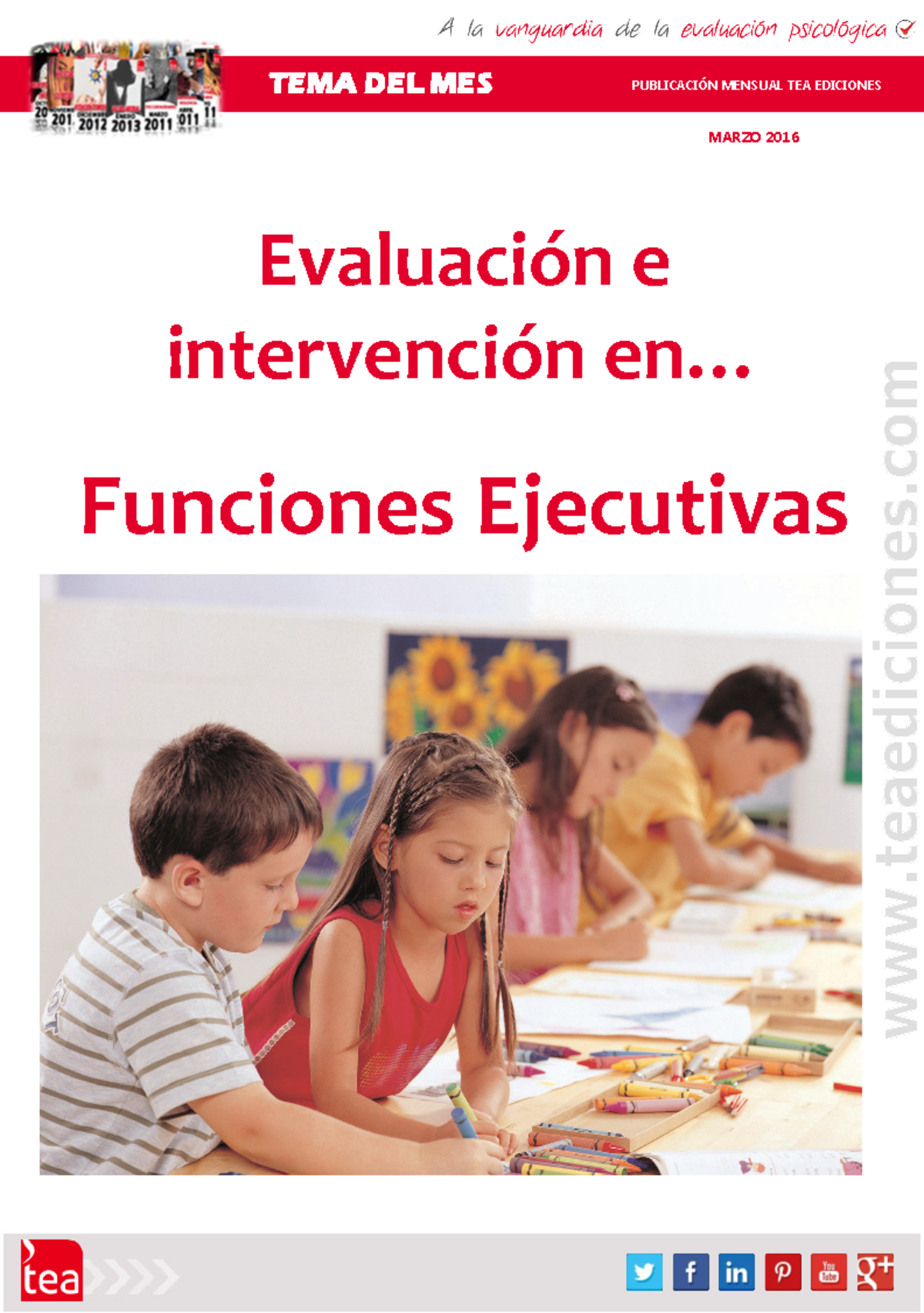 2016 Marzo Funciones ejecutivas - MARZO 2016 EvaluaciÛn e intervención ...