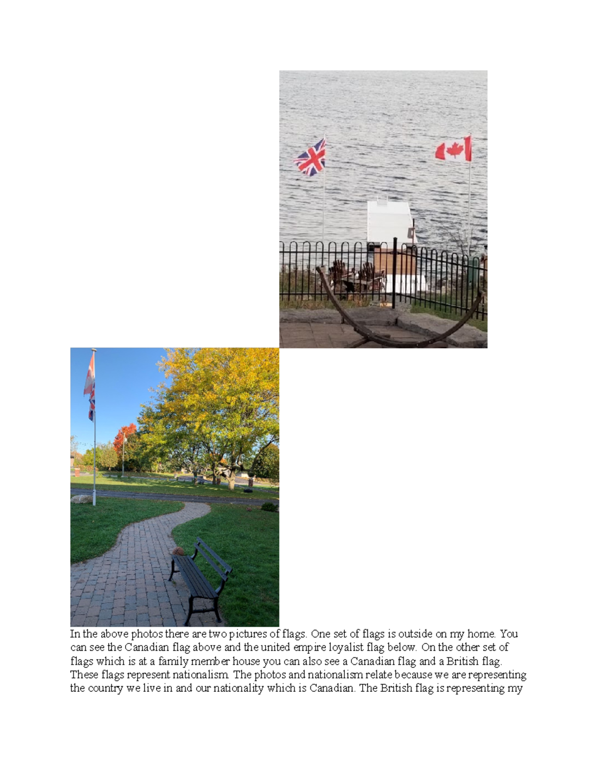 Soci pin the map assignment - In the above photos there are two ...