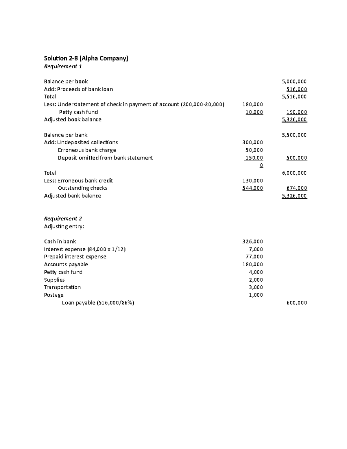 Problems 2 8 to 2 14 - Lecture notes 1 - Accountancy - Studocu