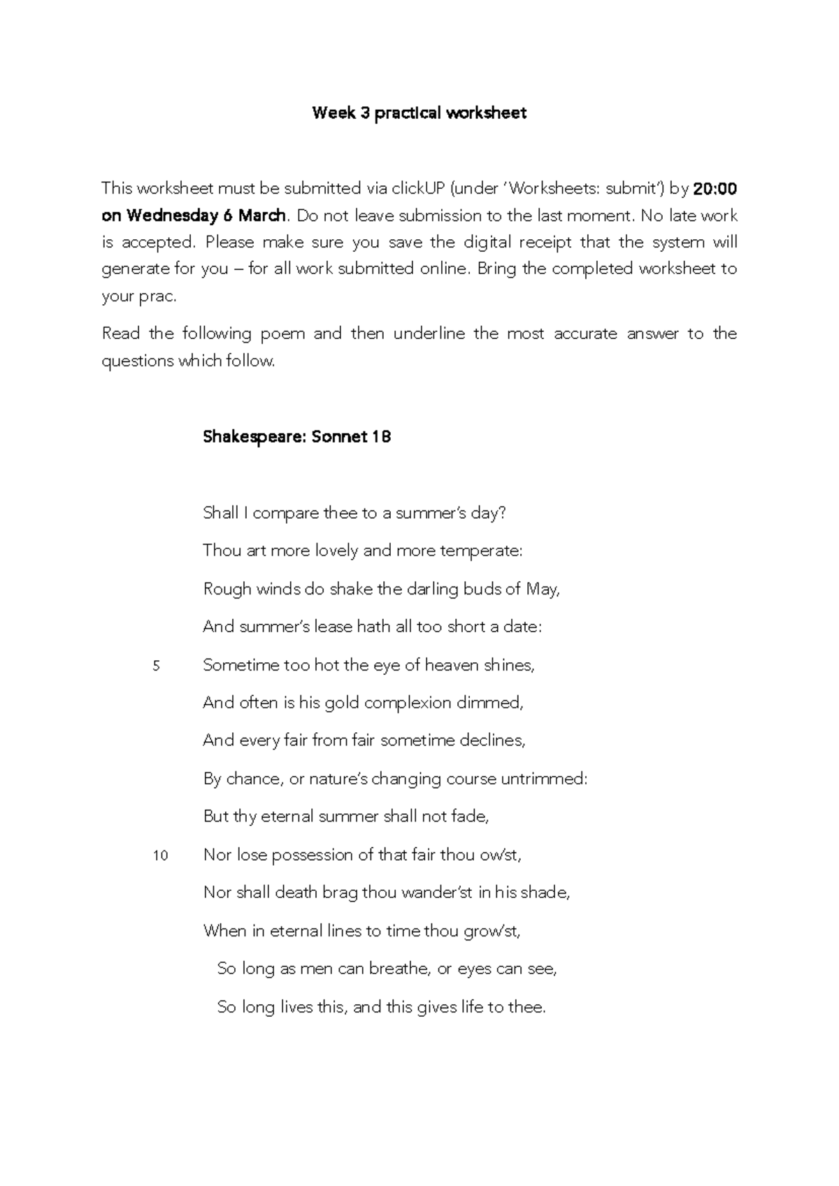 Week 3 practical worksheet - Week 3 practical worksheet This worksheet ...