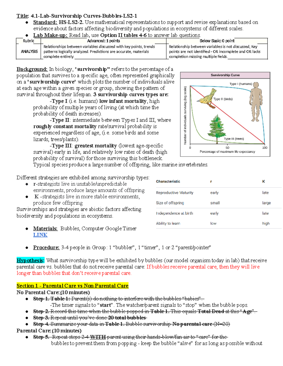 4.1c-Lab-Survivorship Curves-Bubbles-LS2-1-1 - Title: 4-Lab ...